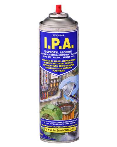 IPA ISOPROPYL SOLVENT CLEANER 500ML AEROSOL - Fasteners Fixings and Tools