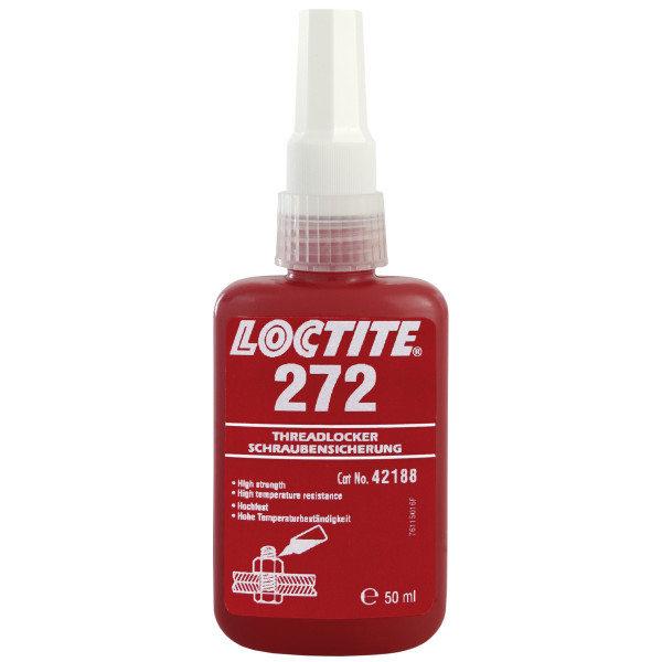 LOCTITE 272 THREADLOCK 50ML H HIGH STRENGTH HIGH TEMPERATURE ...